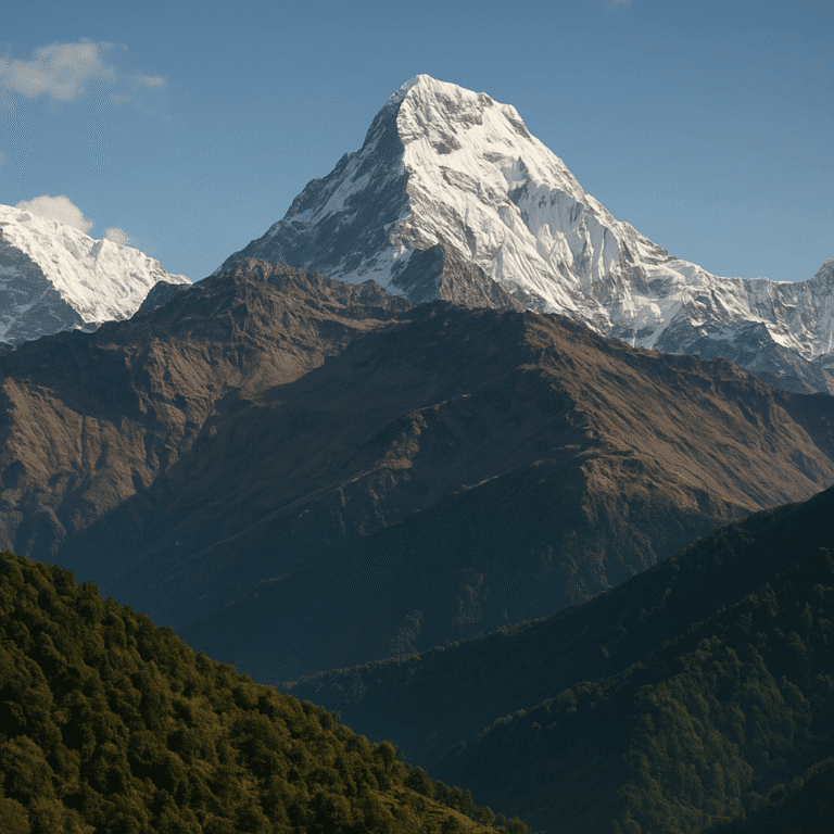 Góra - Annapurna – Nepal - Skarby Świata